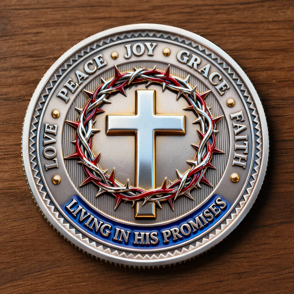 “Yahweh – The Living Light” Faith Commemorative Coin – Jan Goods